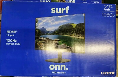 Onn 22 Inch 1920x1080 HDMI VGA 60hz 6.5ms HD LCD Monitor | eBay