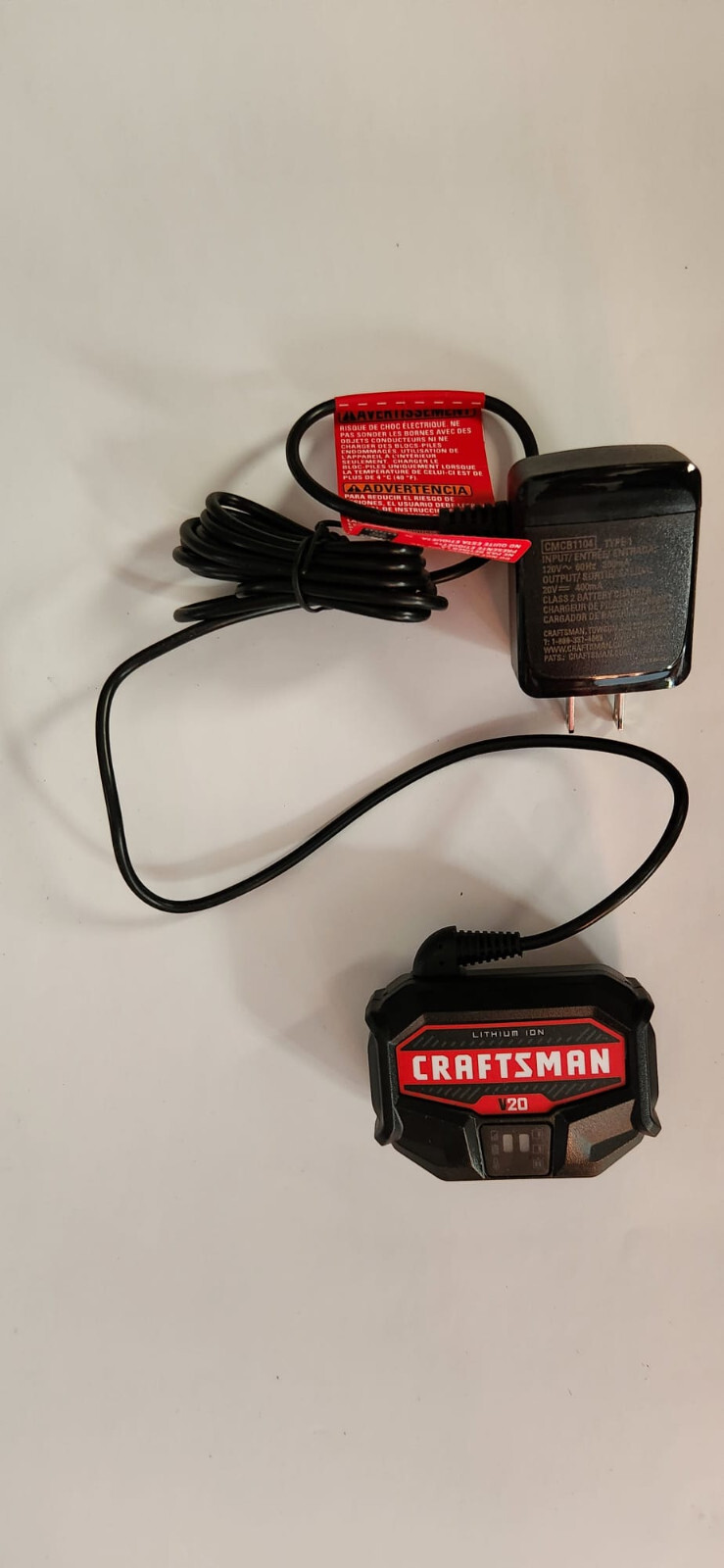 Craftsman CMCB101 20V Li-Ion Charger (surplus from buying) | eBay