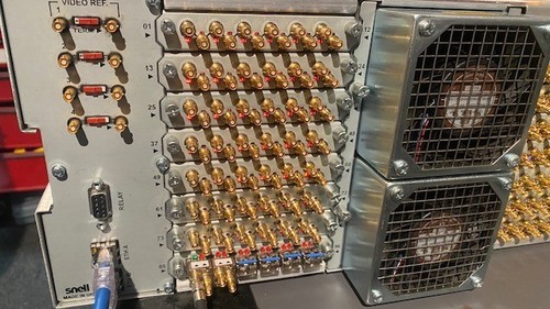 Grass Valley SAM Snell VEGA 400 3G-SDI & fiber video 192 port router | eBay