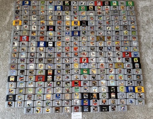 Premium Condition Full 296 Authentic North American Nintendo 64 ...