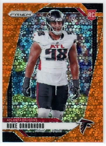 Ruke Orhorhoro 2024 Panini Prizm #386 Rookie Atlanta Falcons Disco | eBay