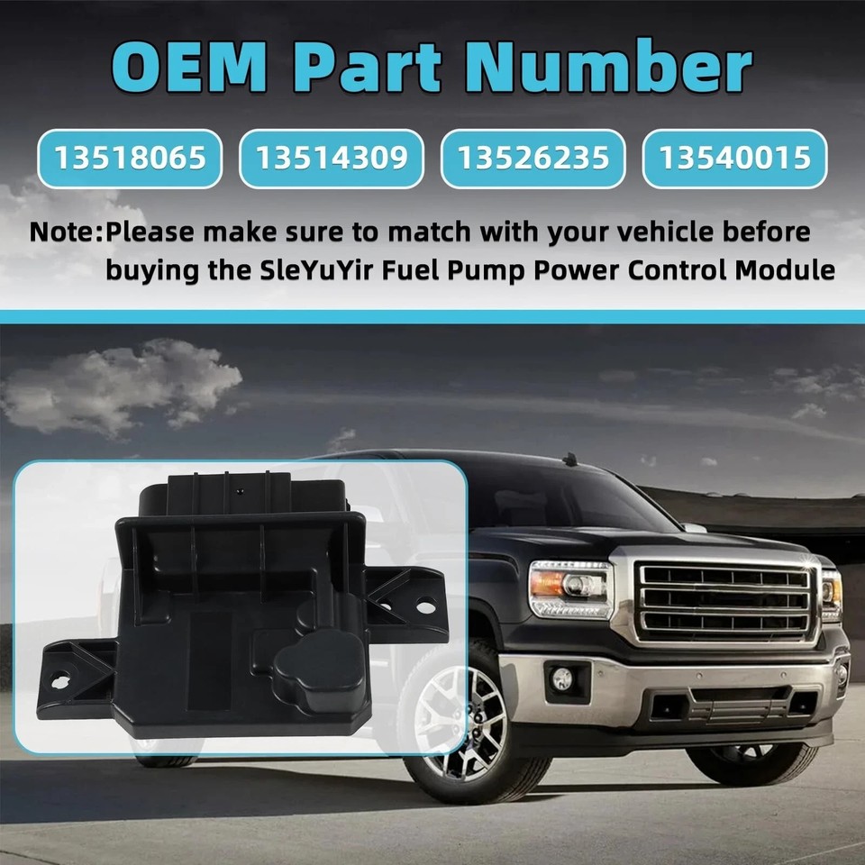 13518065 Fuel Pump Power Control Module Compatible with Chevy Silverado ...