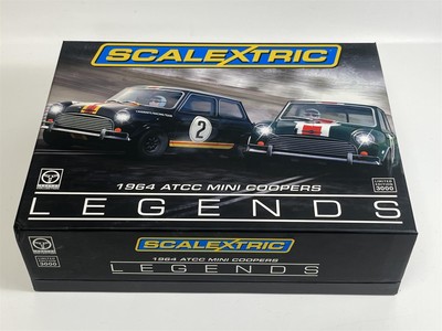 Scalextric C3586A 1964 ATCC Mini Coopers Legends Empty Box 1:32 Scale ...