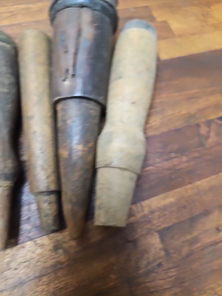 K703- Antique Wood Chisel Handles | eBay