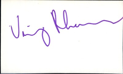 Ving Rhames Autograph | eBay