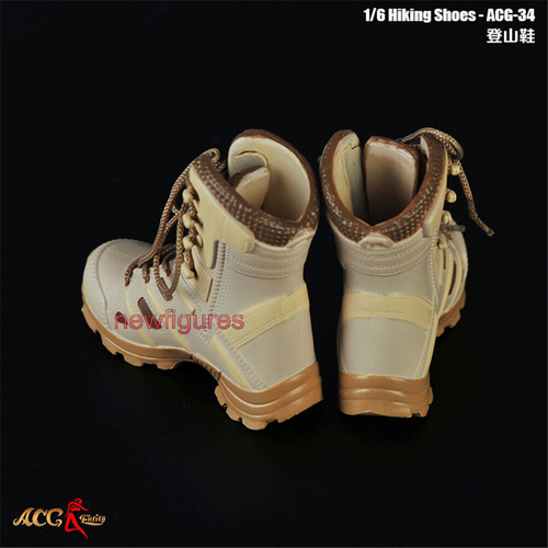ACGTOYS ACG-34 1:6 Hollow Combat Boots Hiking Shoes For 12inch Male ...