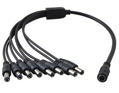 DC 12V 5A Power Supply Adapter or 8 Split Cable For CCTV Security ...