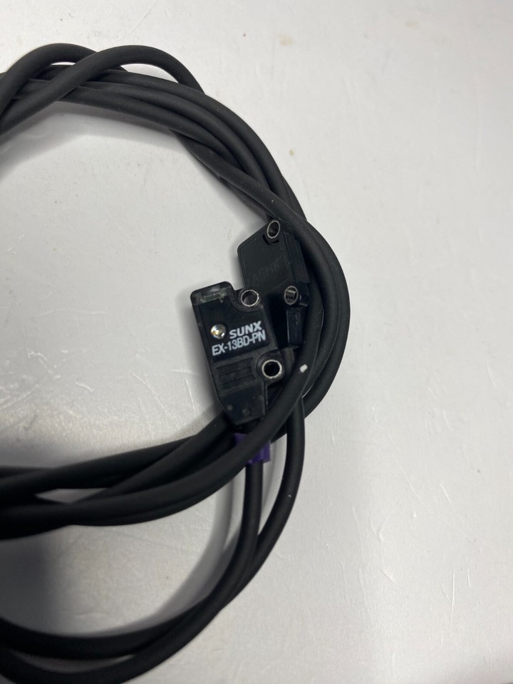 1 PCS Panasonic Sunx EX-13BD-PN & EX-13P Through Beam photoelectric ...