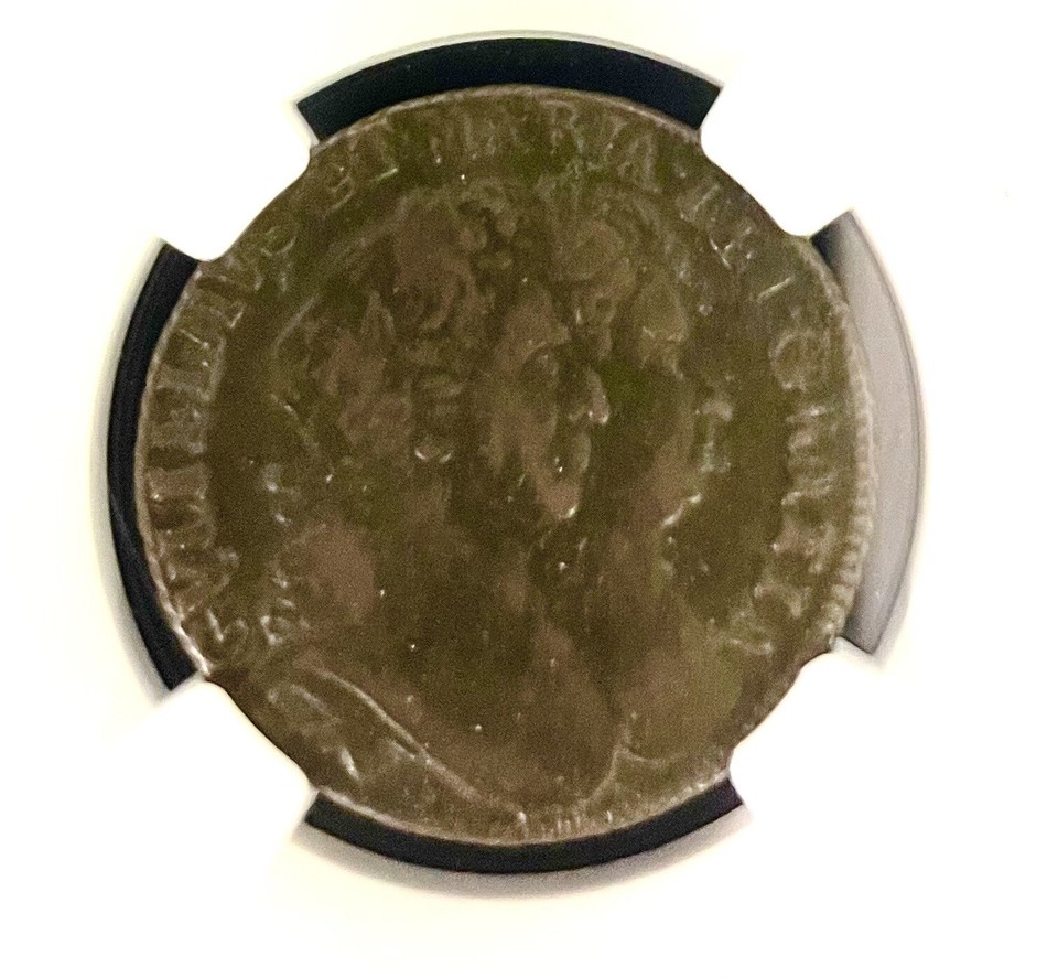 IRELAND 1692 HALF PENNY WILLIAM AND MARY S-6597 NGC XF40 | eBay