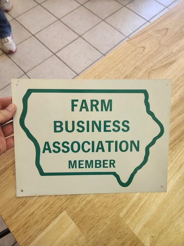 Vintage Farm Business Association Member Metal Sign 12x9 | eBay