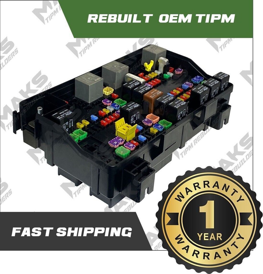 2013-2014 Dodge RAM 2500 3500 OEM Rebuilt TIPM Fuse Box 68237160AF | eBay