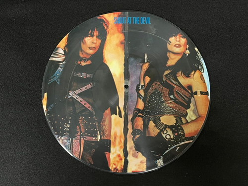 MOTLEY CRUE SHOUT AT THE DEVIL 1983 MEXICAN ELEKTRA LABEL RARE VINYL ...