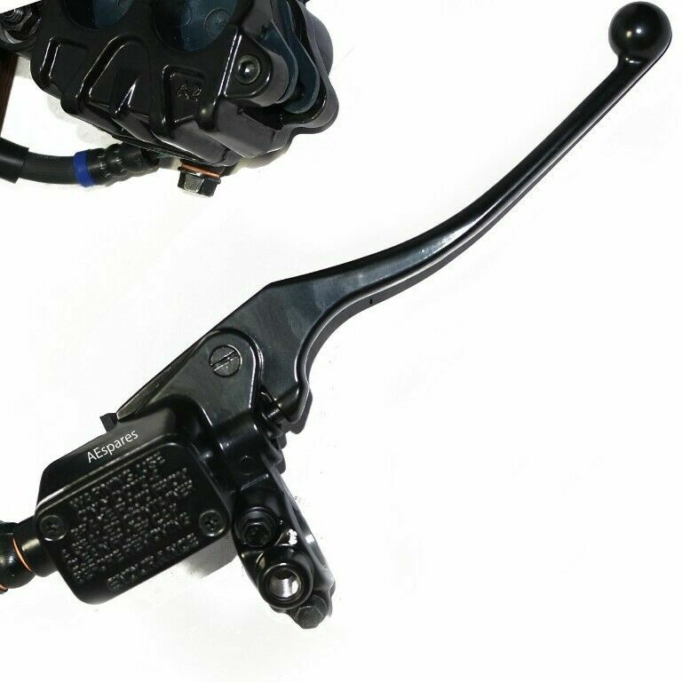 Fits Royal Enfield Bullet Front Disc Brake Lever With Caliper & disc ...