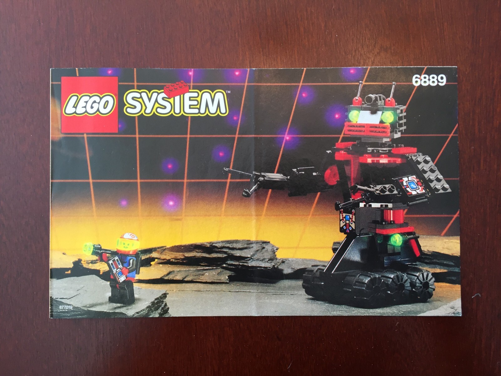 Lego 6889 Space Spyrius Recon Robot 100% Complete with instructions ...