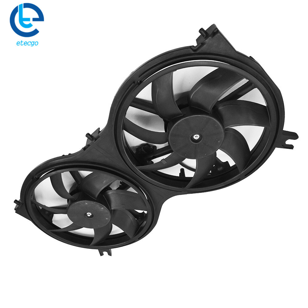 For 2013-19 Nissan Pathfinder A/C Radiator Dual Cooling Fan Assembly ...