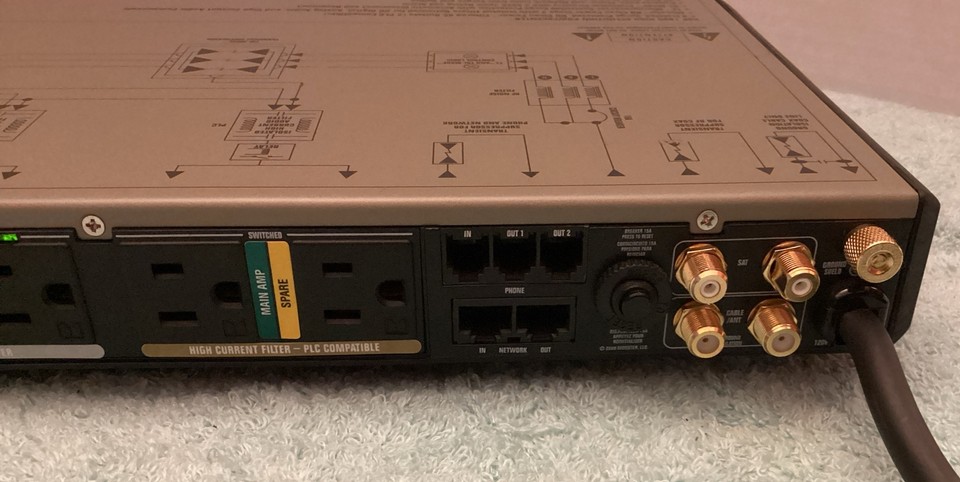 Monster Power HDP 1800 High Definition Surge Protector Home Theater ...