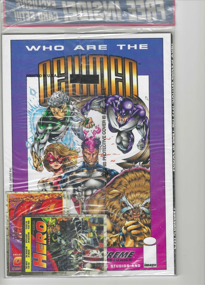 Hero Illustrated Spec. Edition 1993 Year in Comics complete, sealed w ...