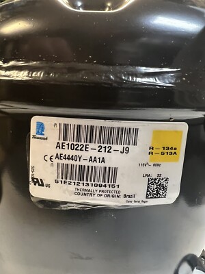 TECUMSEH COMPRESSOR AE4440Y-AA1A 1/3 HP 115V | eBay