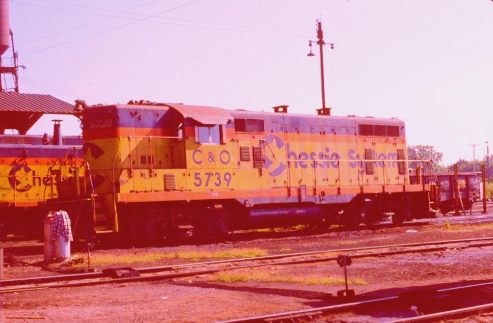 ORIGINAL EKTACHROME SLIDE CHESSIE SYSTEM GP-7 #5739 GRAND RAPIDS, MI 7 ...