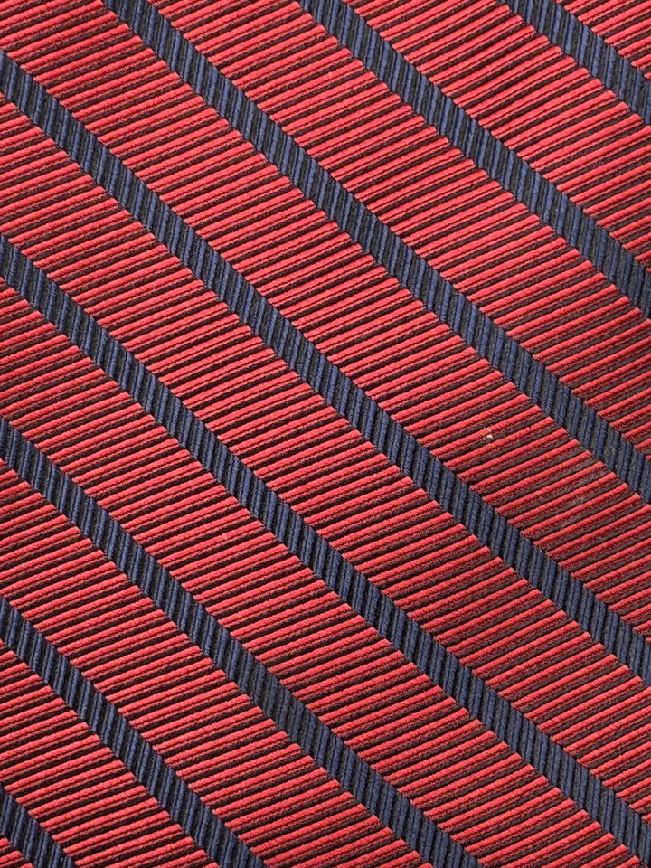 Vtg Brooks Brother Tie Men's 100% Silk 360 Luxury Red Black Striped ...