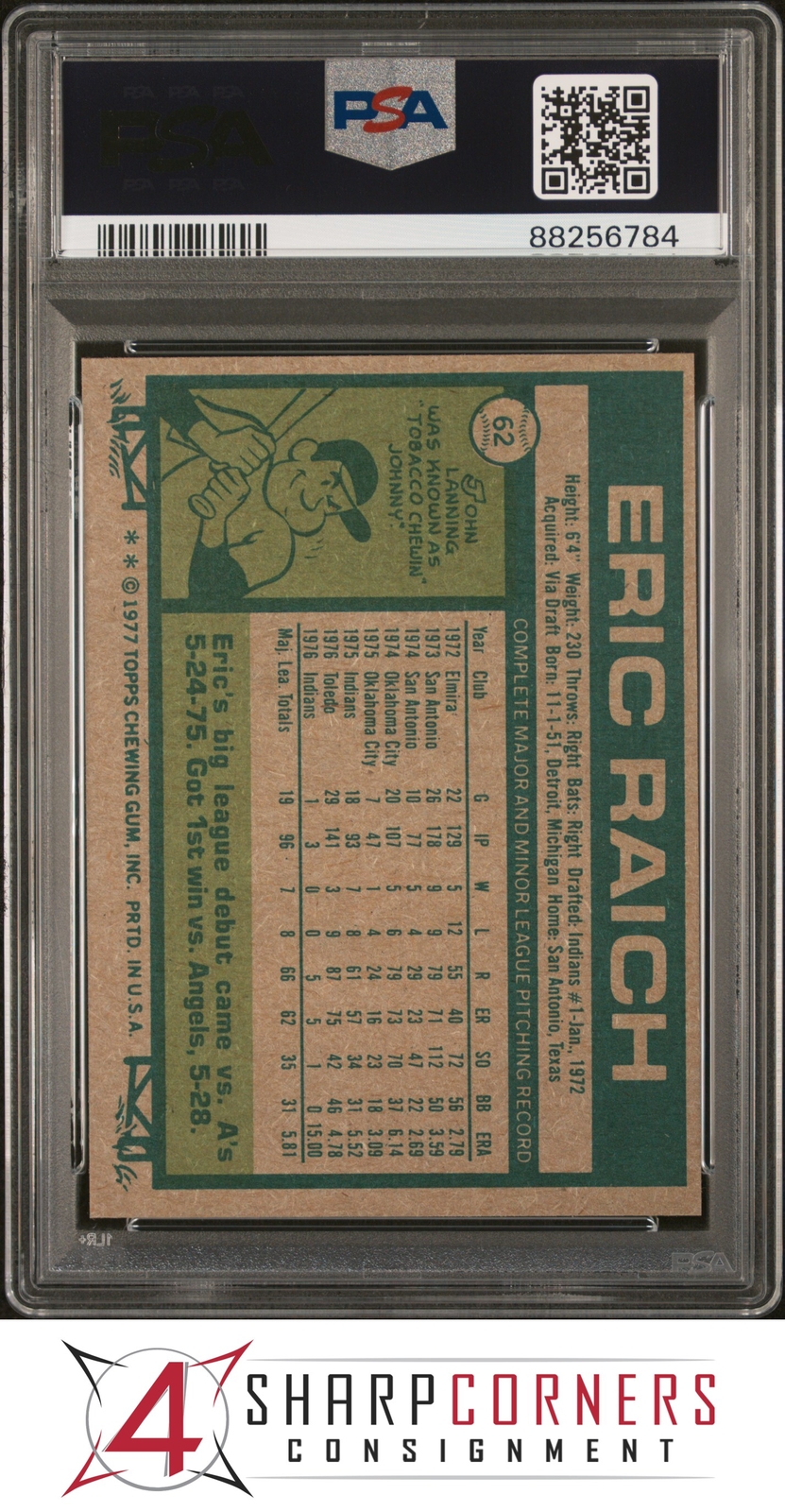 1977 Topps - #62 Eric Raich for sale online | eBay