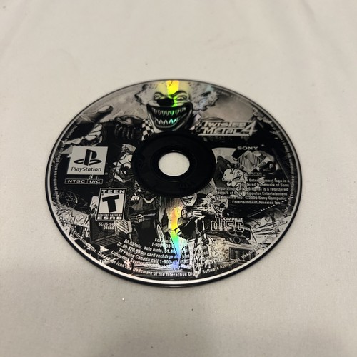Twisted Metal 4 (Sony PlayStation 1 PS1, 1999) Disc Only Tested Working ...