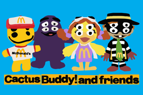 McDonald's Cactus Plant Flea Market ::) CACTUS BUDDY sealed NEW ...