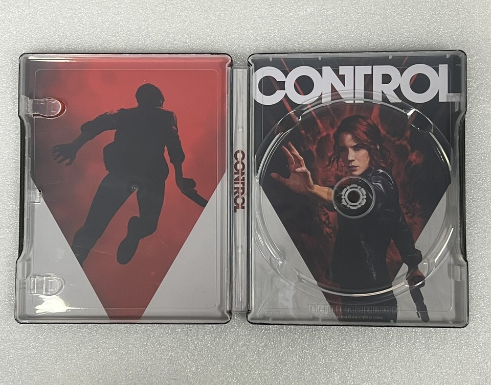 Control Custom made Steelbook case only for PS4/PS5/Xbox (No Game Disc ...