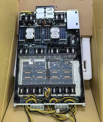 Customizable GIGABYTE OCP Server T181-G20 4x 2.5" + 4 x Tesla V100 32GB ...