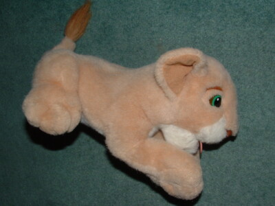 DISNEY LION KING SIMBA'S PRIDE 9" NALA PLUSH SOFT TOY STICKS OUT TONGUE ...
