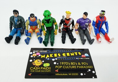 Lot Of 6 - Vintage 1980’s Kenner M.A.S.K. MASK Action Figures Toy Lot ...