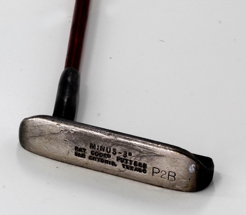 Ray Cook Minus 3 P2B putter San Antonio, TX, Grip rite golf pride red ...