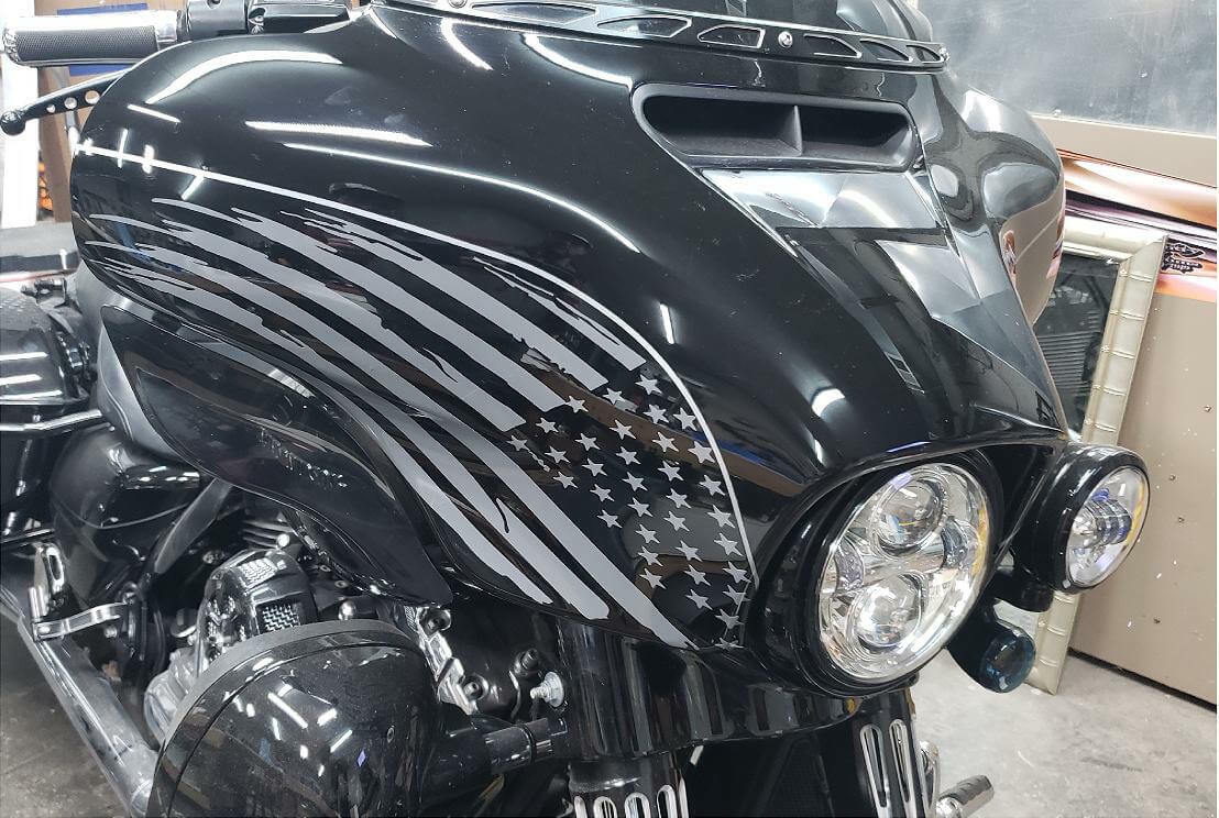 Harley Davidson Batwing Fairing Decals