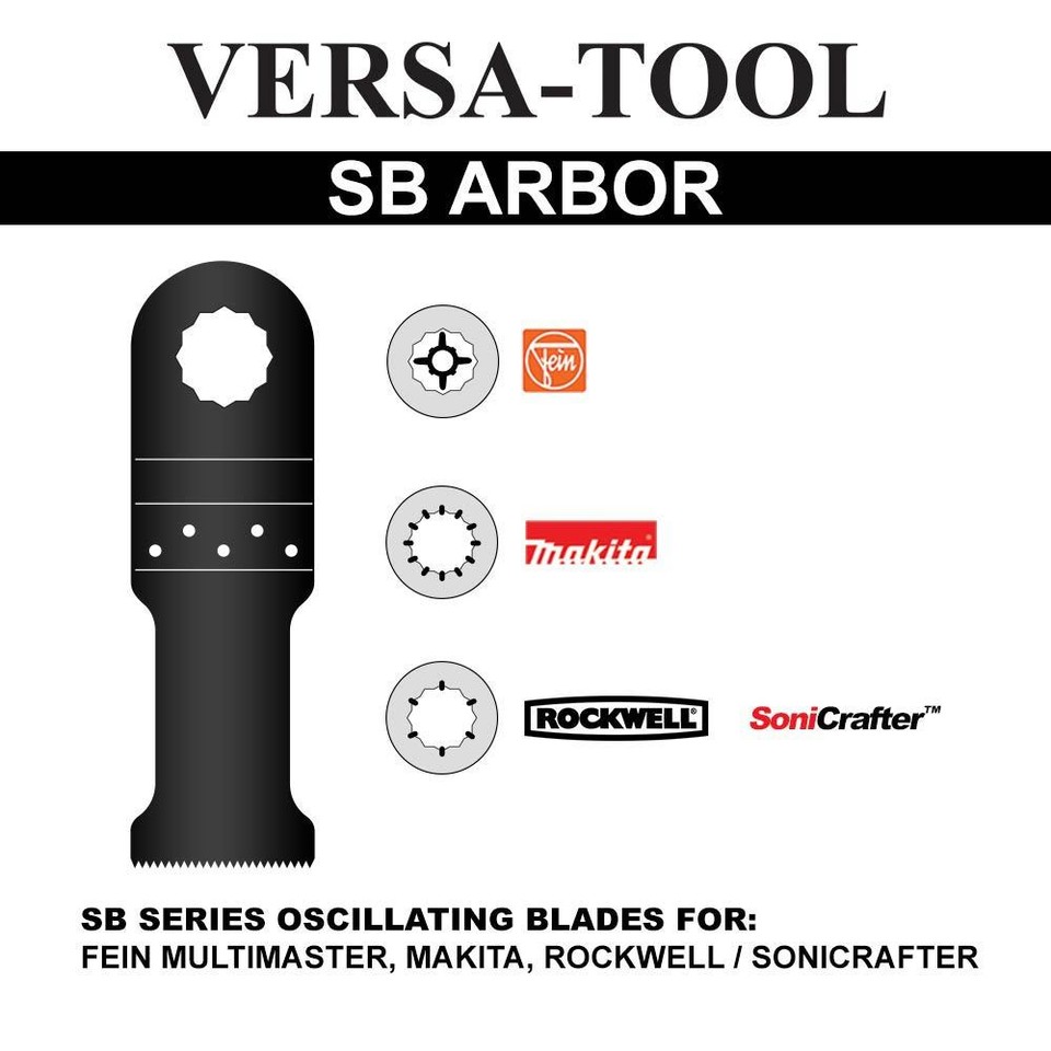 SB10B 45mm Bi-Metal Multi-Tool Saw Blades 10/Pack Fits Fein Multimaster ...