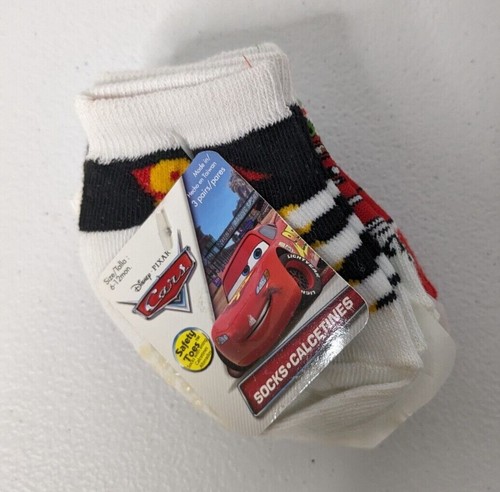 Disney Pixar Cars Boy's Socks No-Show 3 Pair 6-12 Mos Safety Toes | eBay