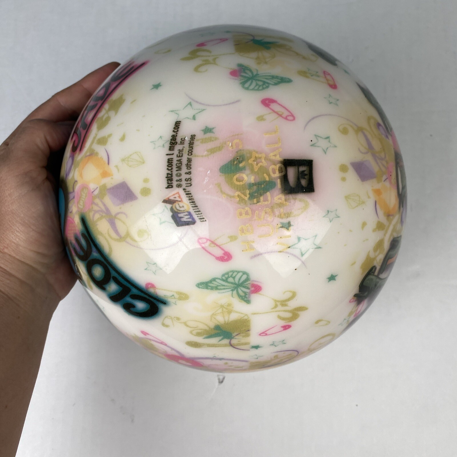 Brunswick Bratz MGA Entertainment Bowling Ball Viz-A-Ball No Holes ...