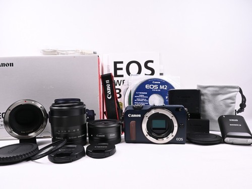 Canon Eos M2 Double Lens Kit Y25D17165 | eBay
