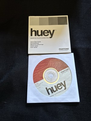 Pantone Huey Color Monitor Calibration Installation Software CD For MAC ...