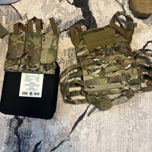 Crye Precision Multicam JPC 1.0 Large, with Level IV plates and mag ...
