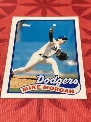 1989 Topps Mike Morgan Los Angeles Dodgers Pitcher 84T | eBay