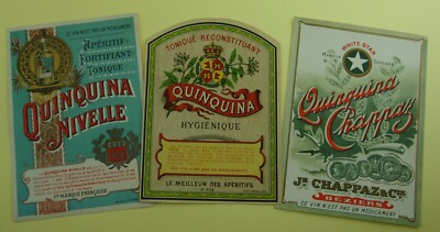 LOT DE 3 ETIQUETTES QUINQUINA BOISSONS ALCOOL APERITIF LABEL OLD Q7 | eBay