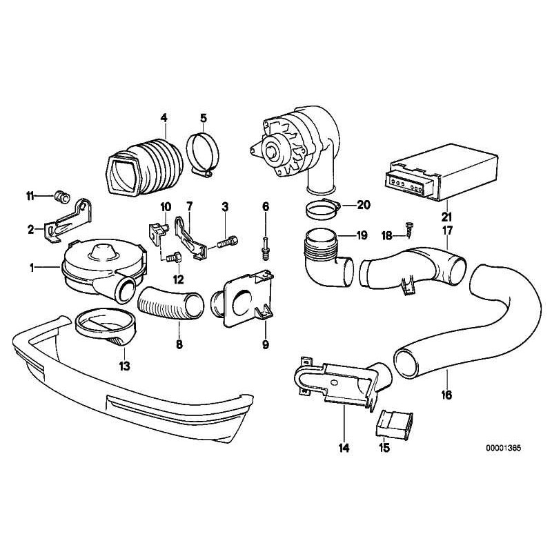 14x Original BMW 51111908077 - Spreizniet D = 6MM 1er 3er 5er 6er 7er ...