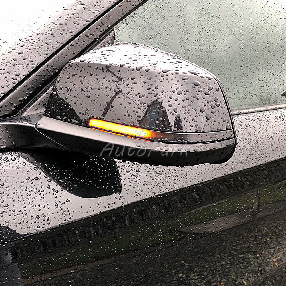 2x Dynamic Side Mirror Turn Signal LED Indicator Lights BMW F30 34 36 ...