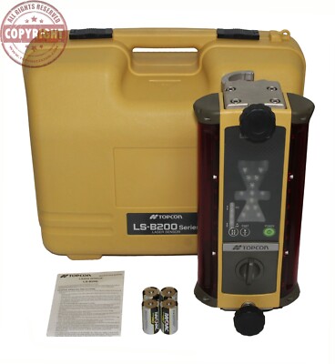 TOPCON LS-B200 MACHINE CONTROL LASER LEVEL RECEIVER,BACKHOE,SKID STEER ...