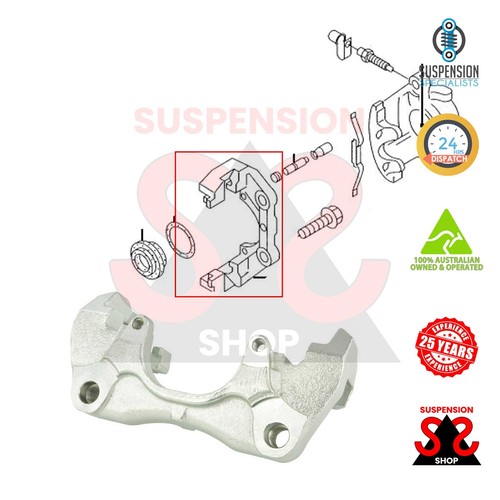 Front Axle Brake Caliper Bracket Set Suit VW Transporter / Caravelle 2.0 TDI | eBay