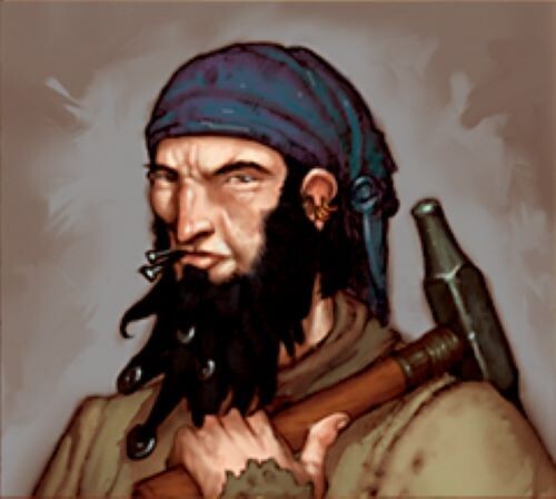 PIRATES POCKETMODEL Crimson Coast 110 SHIPWRIGHT (Pirate) UNPUNCHED CSG ...