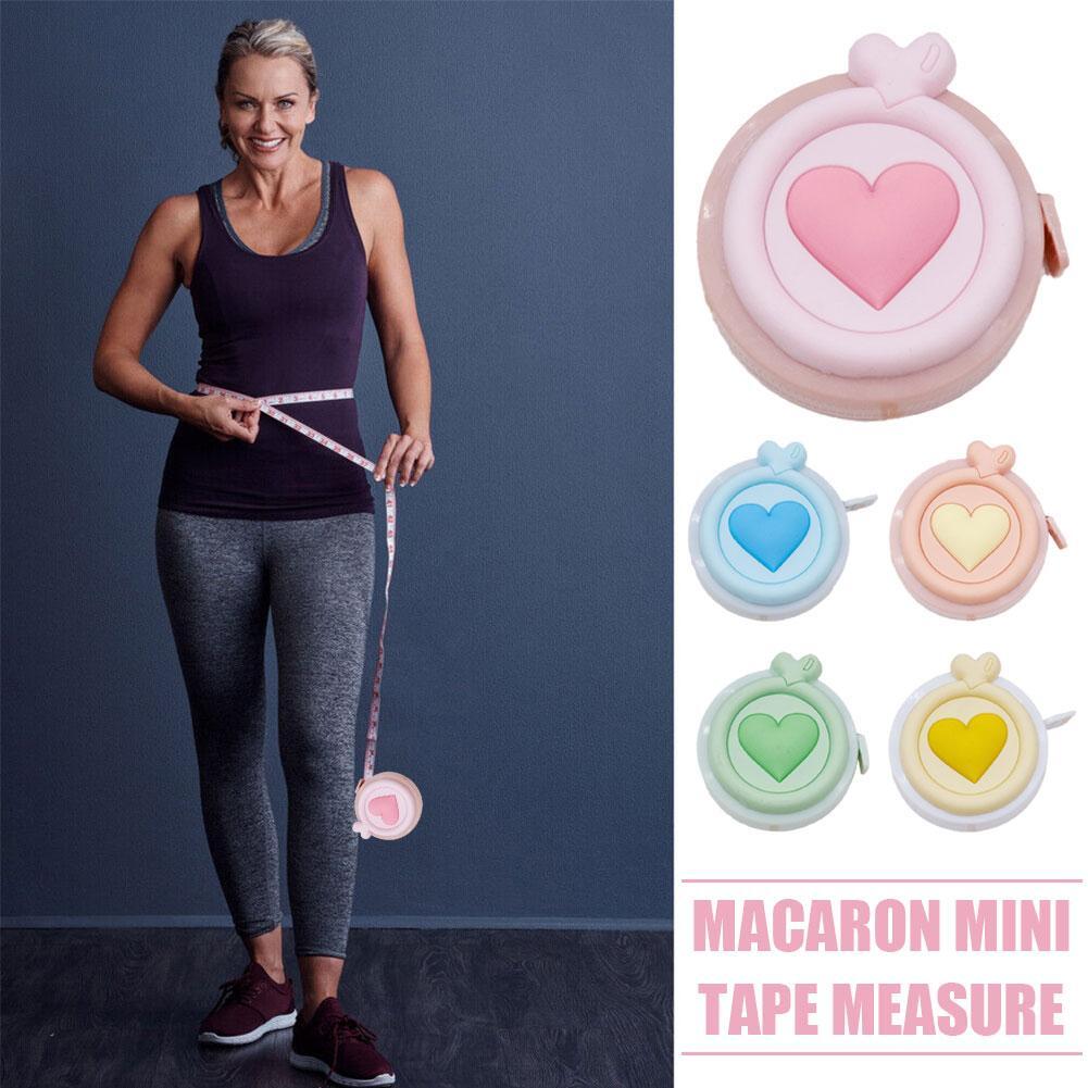 Waist Measuring Tape Adhesive Small Measure Metric Macaron Mini Tape ...
