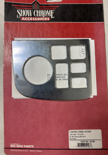 HONDA GL1800 GOLDWING LEFT SIDE CONTROL PANEL ACCENT-CHROME | eBay