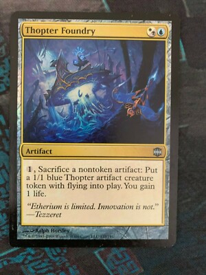 Thopter Foundry Foil Mtg Magic the Gathering | eBay