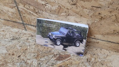 JEEP TJ WRANGLER 2005 JEEP OWNERS MANUAL BOOK HANDBOOK LJ UNLIMITED | eBay